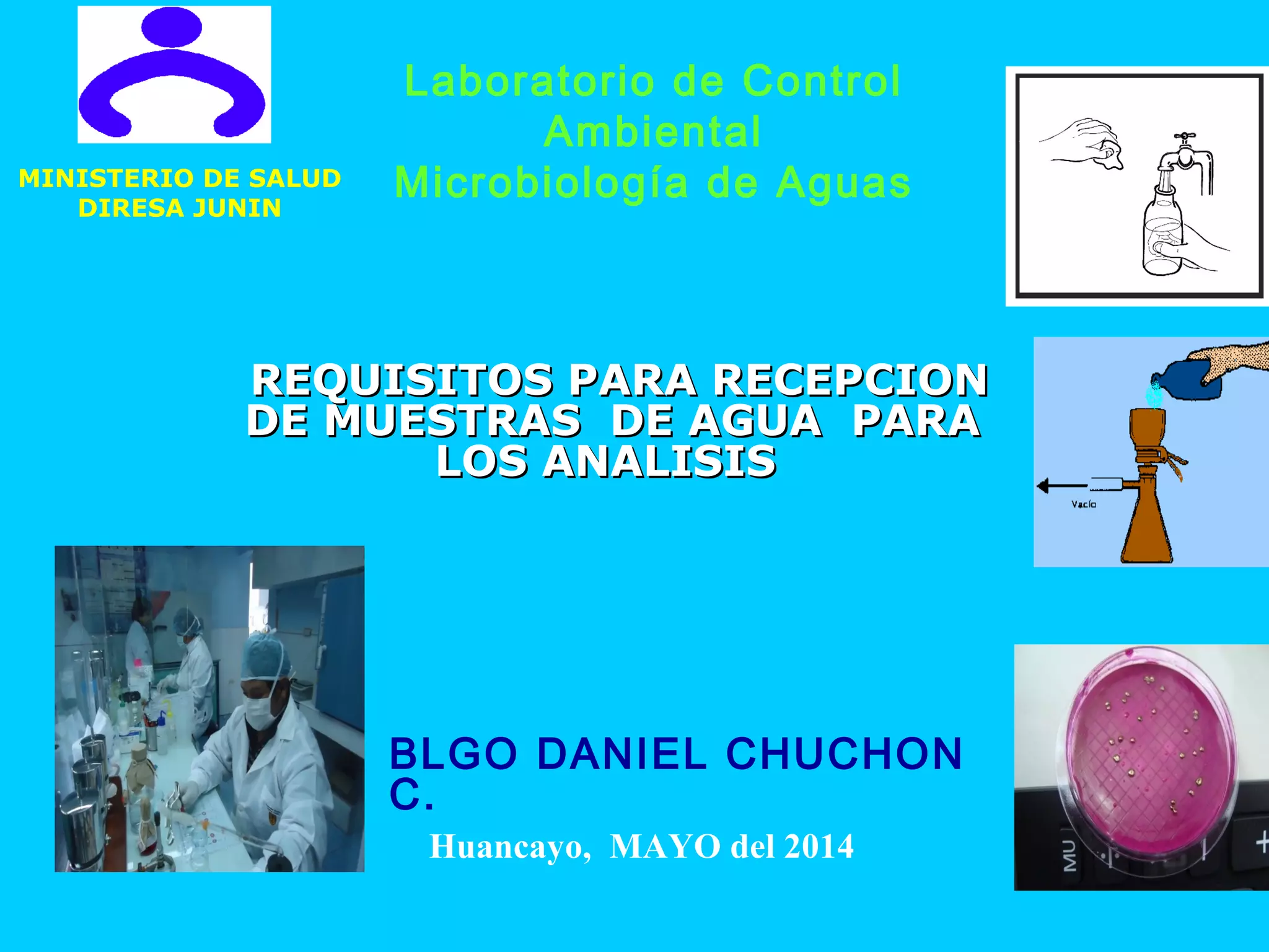 Requisitos para recepcion de muestras laboratorio desa junin | PPT