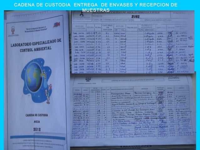 Requisitos para recepcion de muestras laboratorio desa junin | PPT