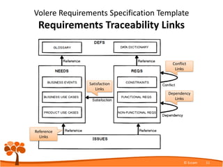 ReqView / Volere Requirements Specification Template | PDF