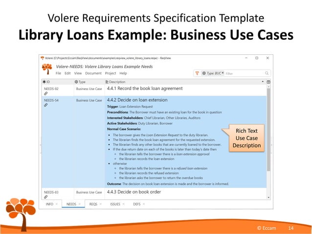 ReqView / Volere Requirements Specification Template | PDF
