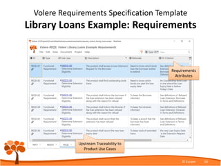 ReqView / Volere Requirements Specification Template | PDF