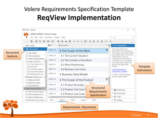 ReqView / Volere Requirements Specification Template | PDF