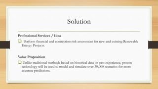 Renewable Energy Risk Assessment | PPTX