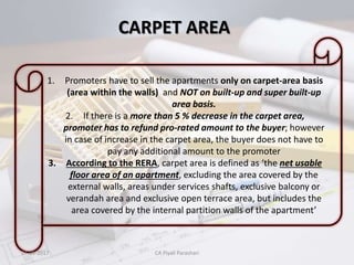 Real Estate Regulation Act, India (RERA) | PPTX