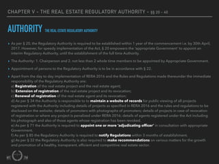 The Real Estate Regulation and Development Act, 2016 | PDF