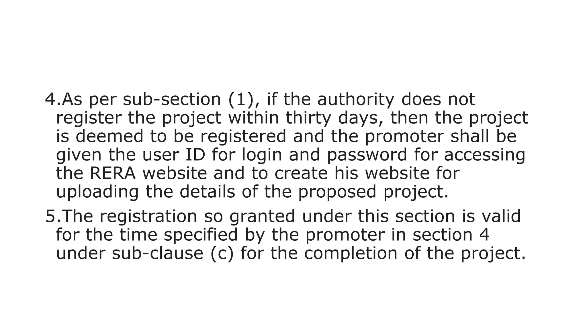 POWERPOINT PRESENTATION ON THE RERA ACT, 2016 | PPTX