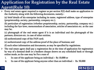 RERA for Real Estate Agent | PPT