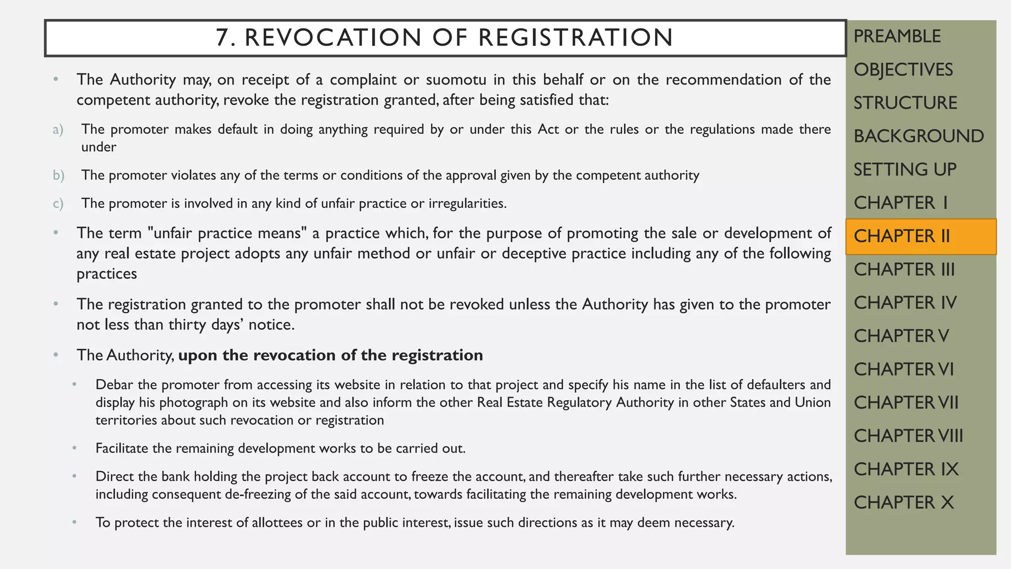 Real Estate & Regulation Act | PDF