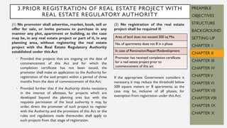 Real Estate & Regulation Act | PDF