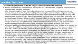 Important provisions about RERA | PPT