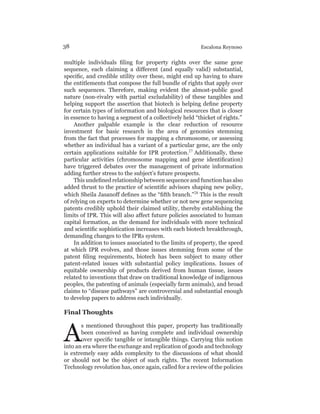 Are Intellectual Property Rights Evolving Towards the Enclosure of the ...