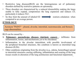 Respiratory pulmonary disease | PPTX