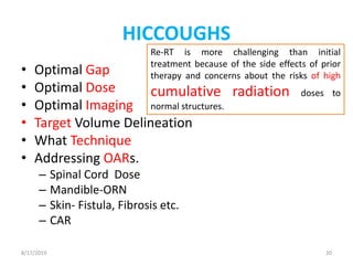 DECISION MAKING IN HEAD AND NECK CANCER RE-IRRADIATION | PPTX