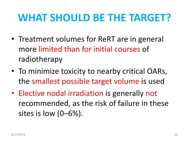 DECISION MAKING IN HEAD AND NECK CANCER RE-IRRADIATION | PPTX
