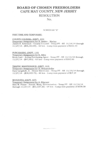 County Payroll Resolution | PDF