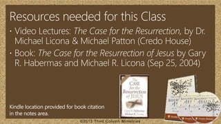 The Resurrection of Jesus Christ: The Critical Evidence for ...