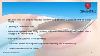 Respective osseous surgery power point presentation | PPT