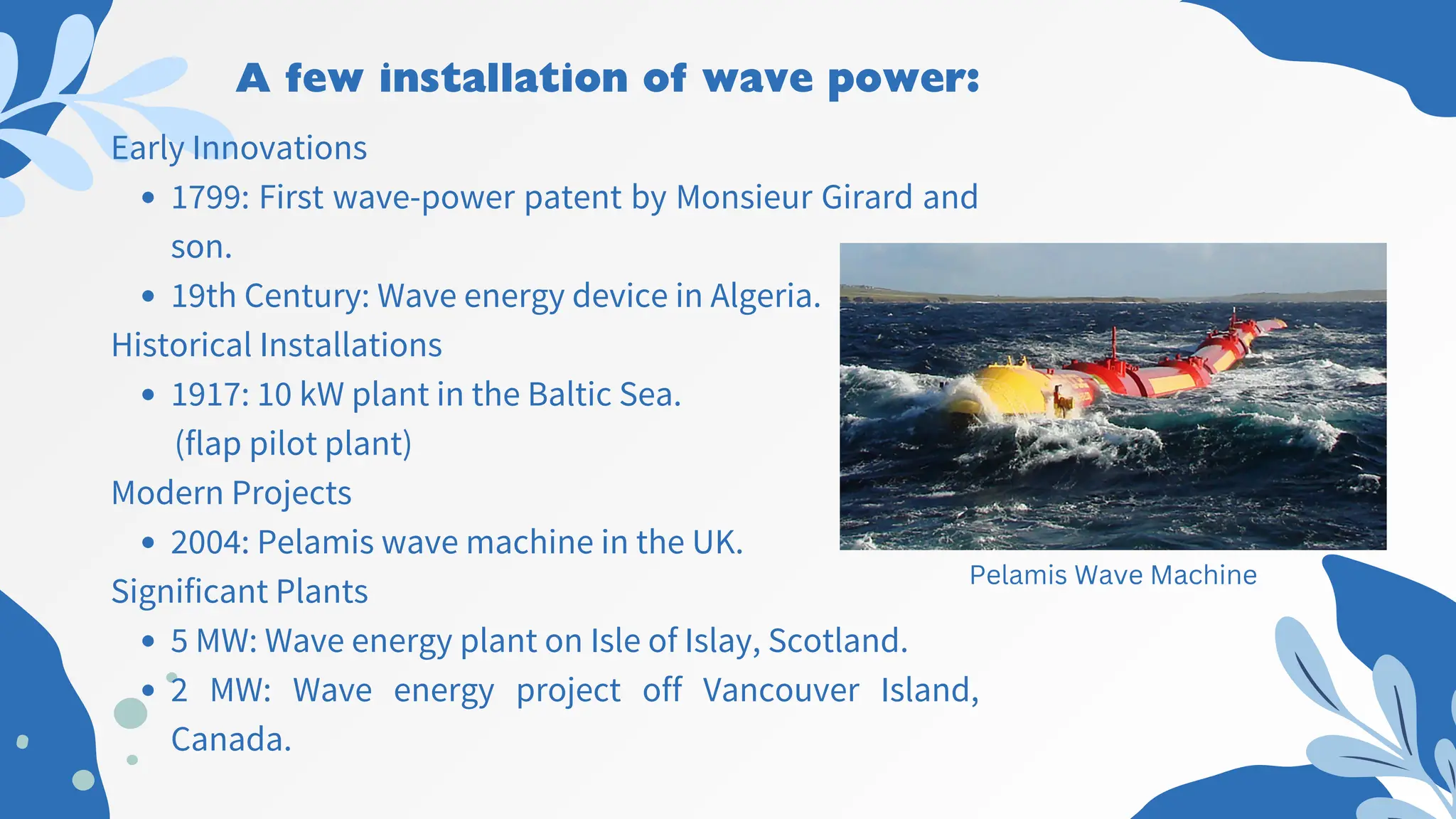 Sea Wave Energy - Renewable Energy Resources | PDF