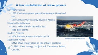 Sea Wave Energy - Renewable Energy Resources | PDF