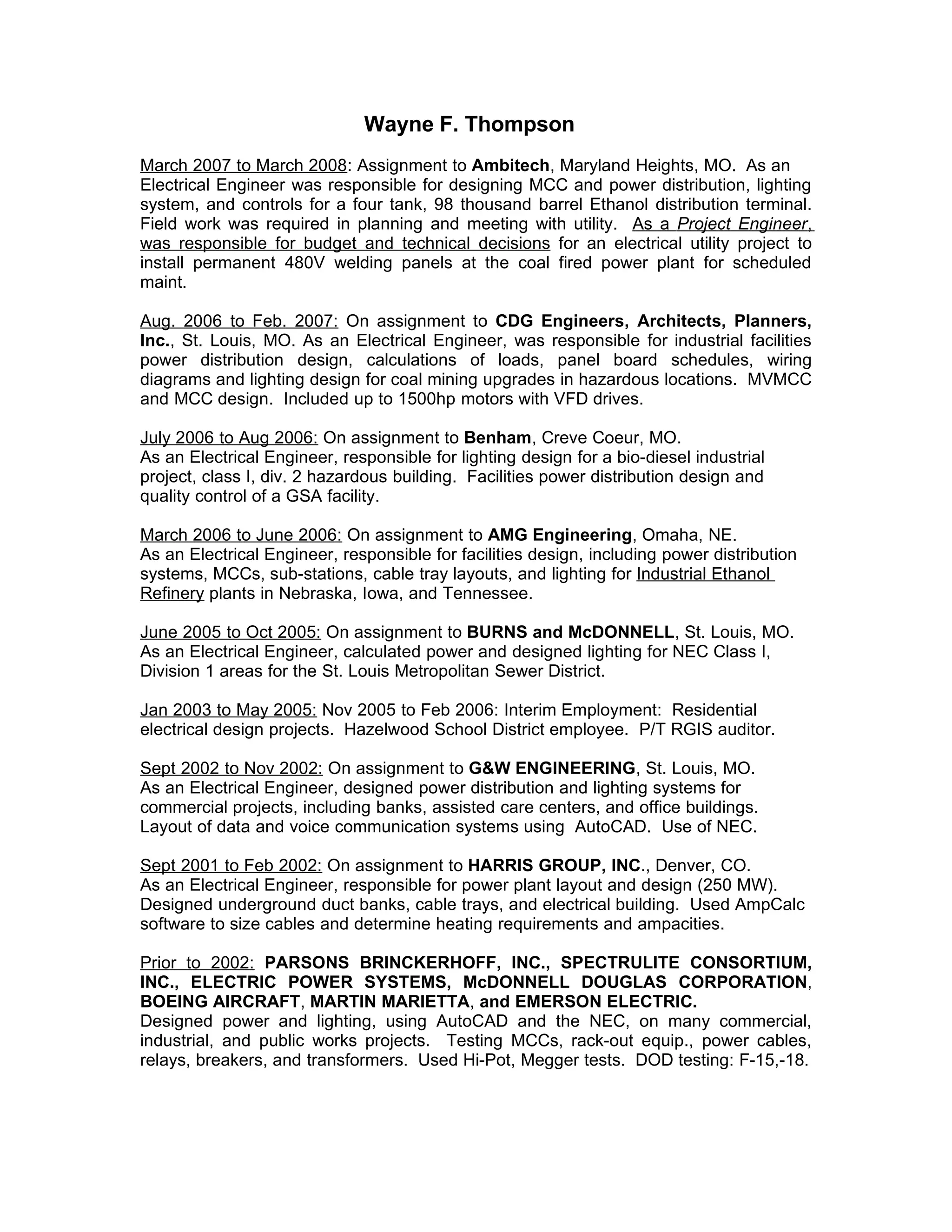 Resume 02 13 11 2pg | DOC