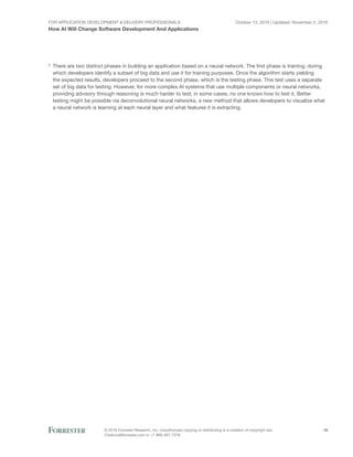 How AI Will Change Software Development And Applications | PDF