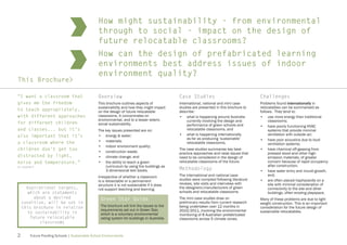 Sustainable School Environments | PDF | Education industry | Industries