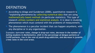 RES 2-Quantitative Research Introduction (1).pptx | Bodybuilding | Sports