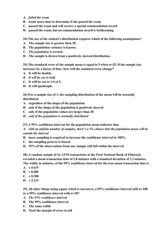 Res 341 final exam | PDF