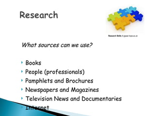 Year 7 Research Skills | PPT