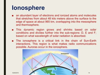Res525 origin of earth and earth atmosphere | PPTX