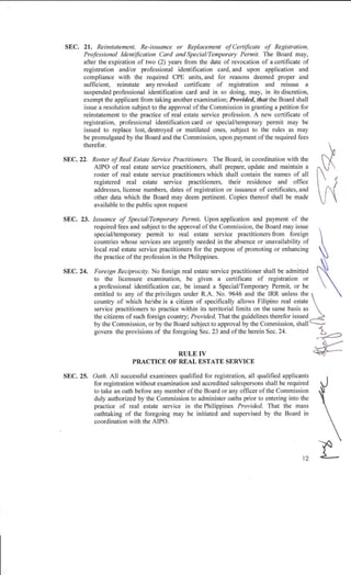 RESA IRR - RESA Implementing Rules and Regulations | PDF