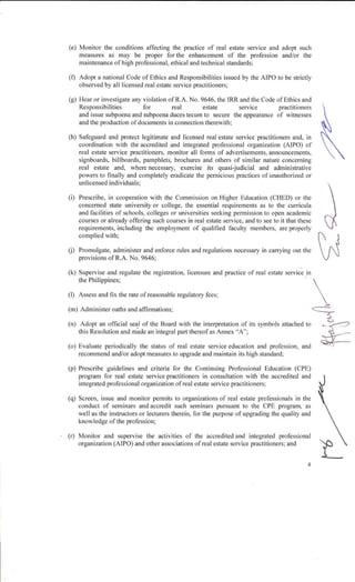 RESA IRR - RESA Implementing Rules and Regulations | PDF