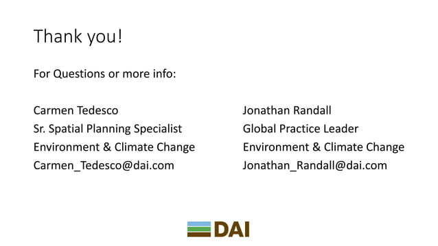DAI’s Farm-level Climate-smart Agriculture Assessment Tool (Farm CAAT ...