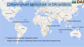 DAI’s Farm-level Climate-smart Agriculture Assessment Tool (Farm CAAT ...