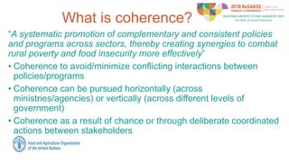 Synergies between Social Protection and Agriculture | PPTX | Government Support and Welfare ...