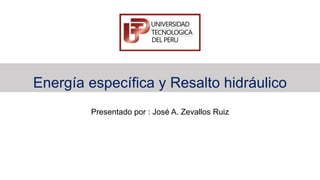 Resalto hidraulico (1) | PDF