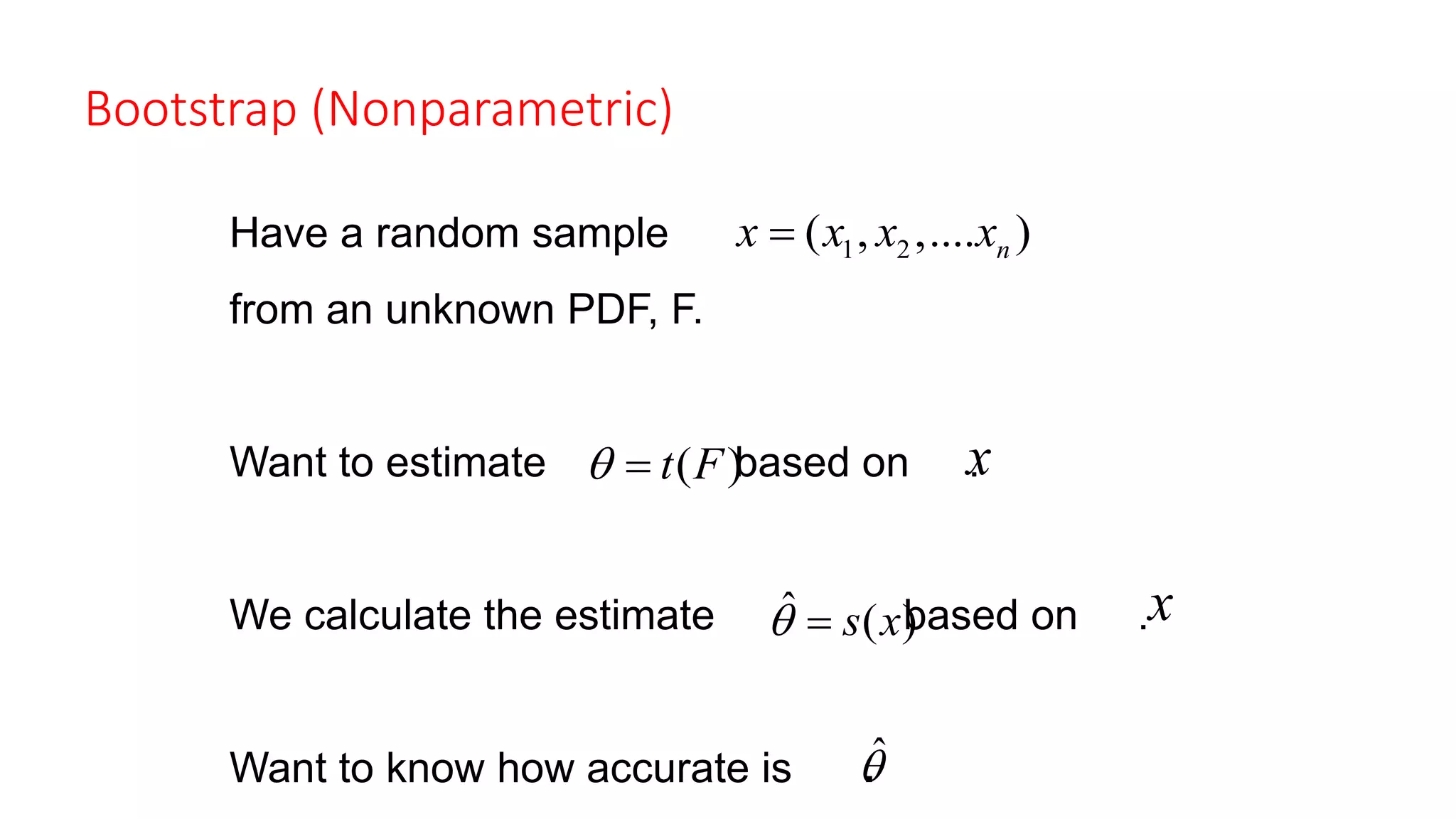 Resampling methods | PPTX