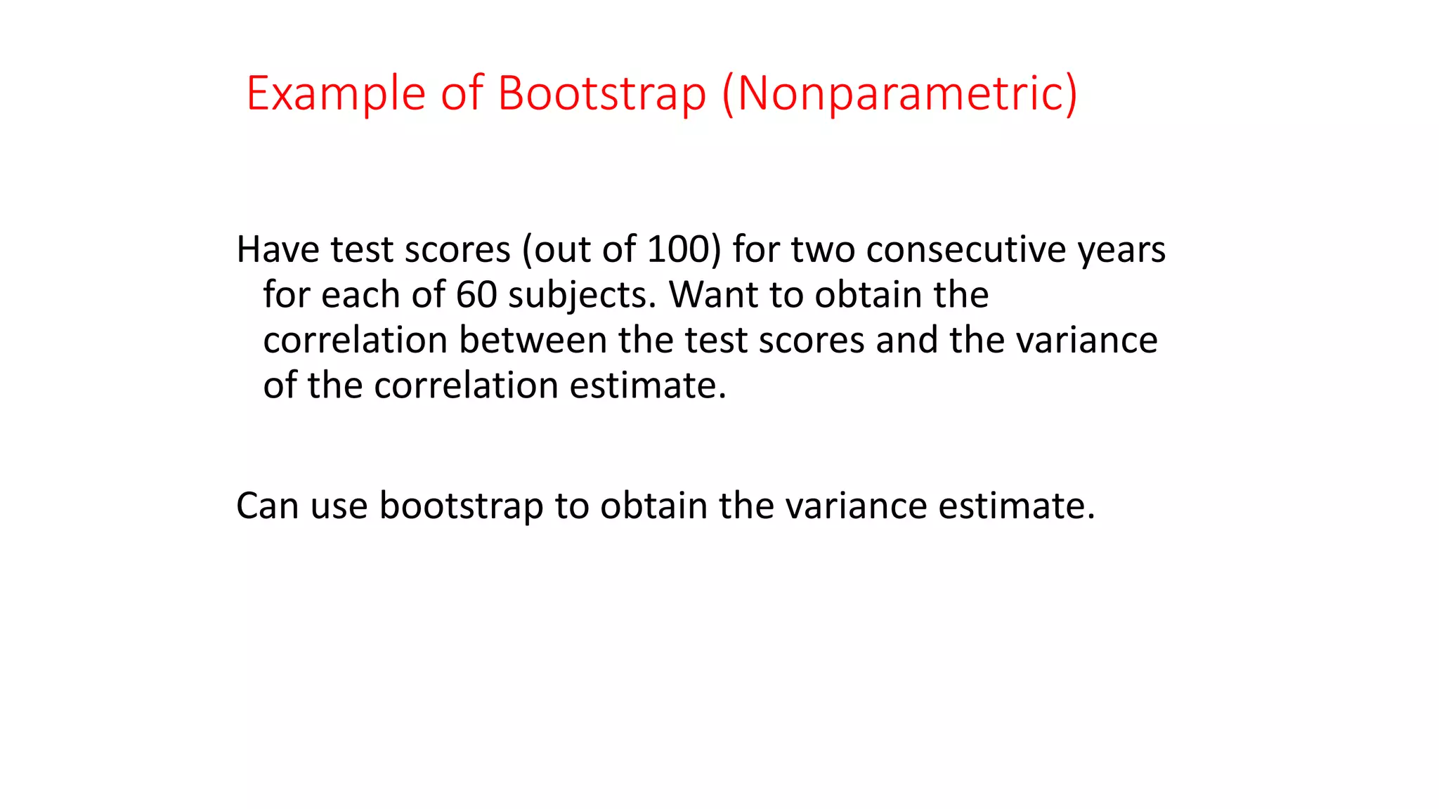Resampling methods | PPTX