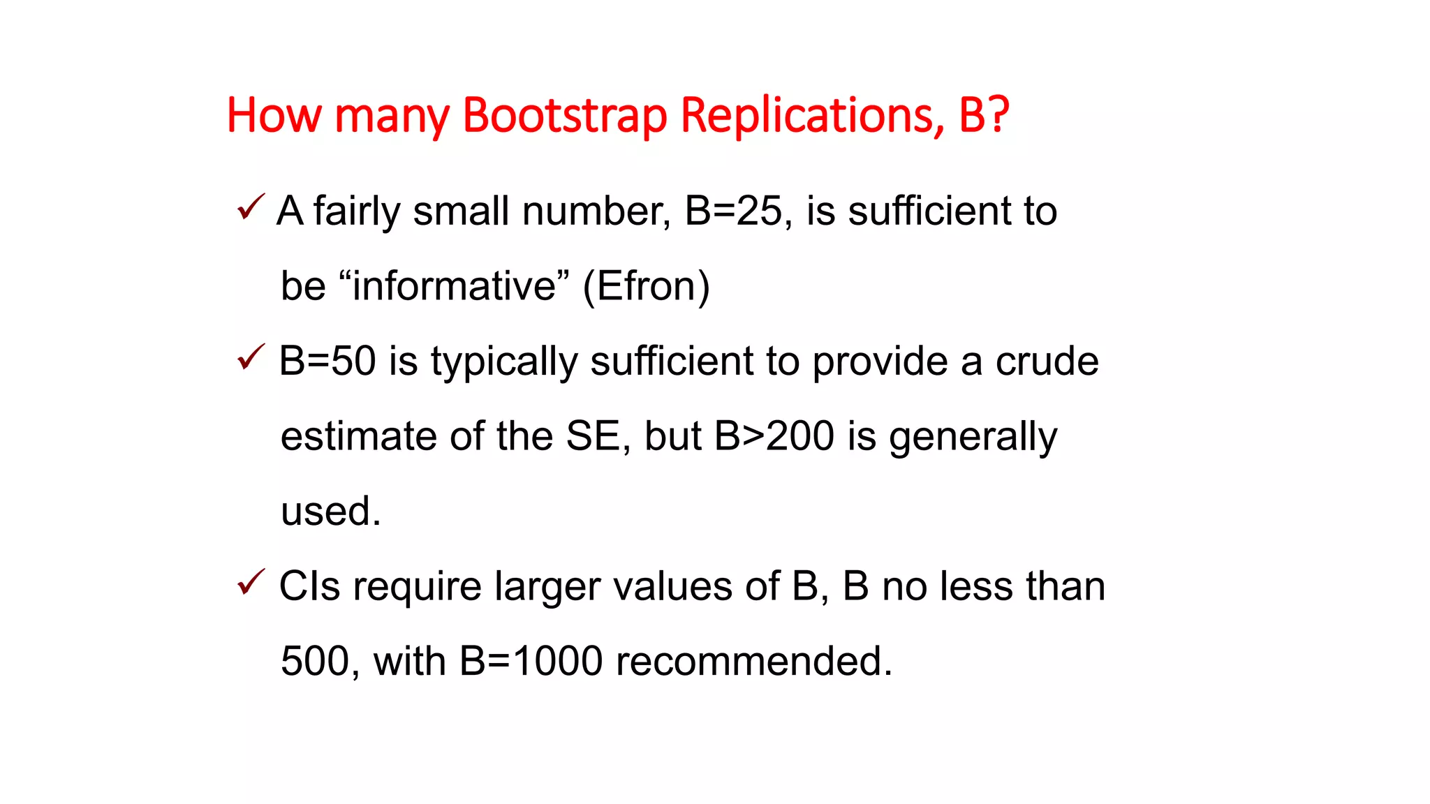 Resampling methods | PPTX