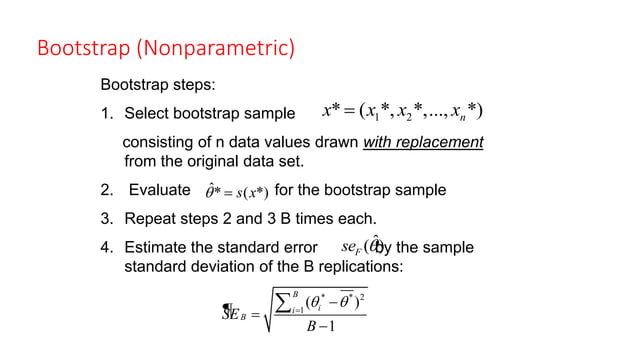 Resampling methods | PPTX