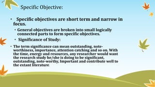 What is Research? And write its aims. | PPTX | Science