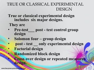Resarch design | PPT