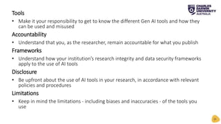 Creating a new culture around authenticity and generative AI | PPT