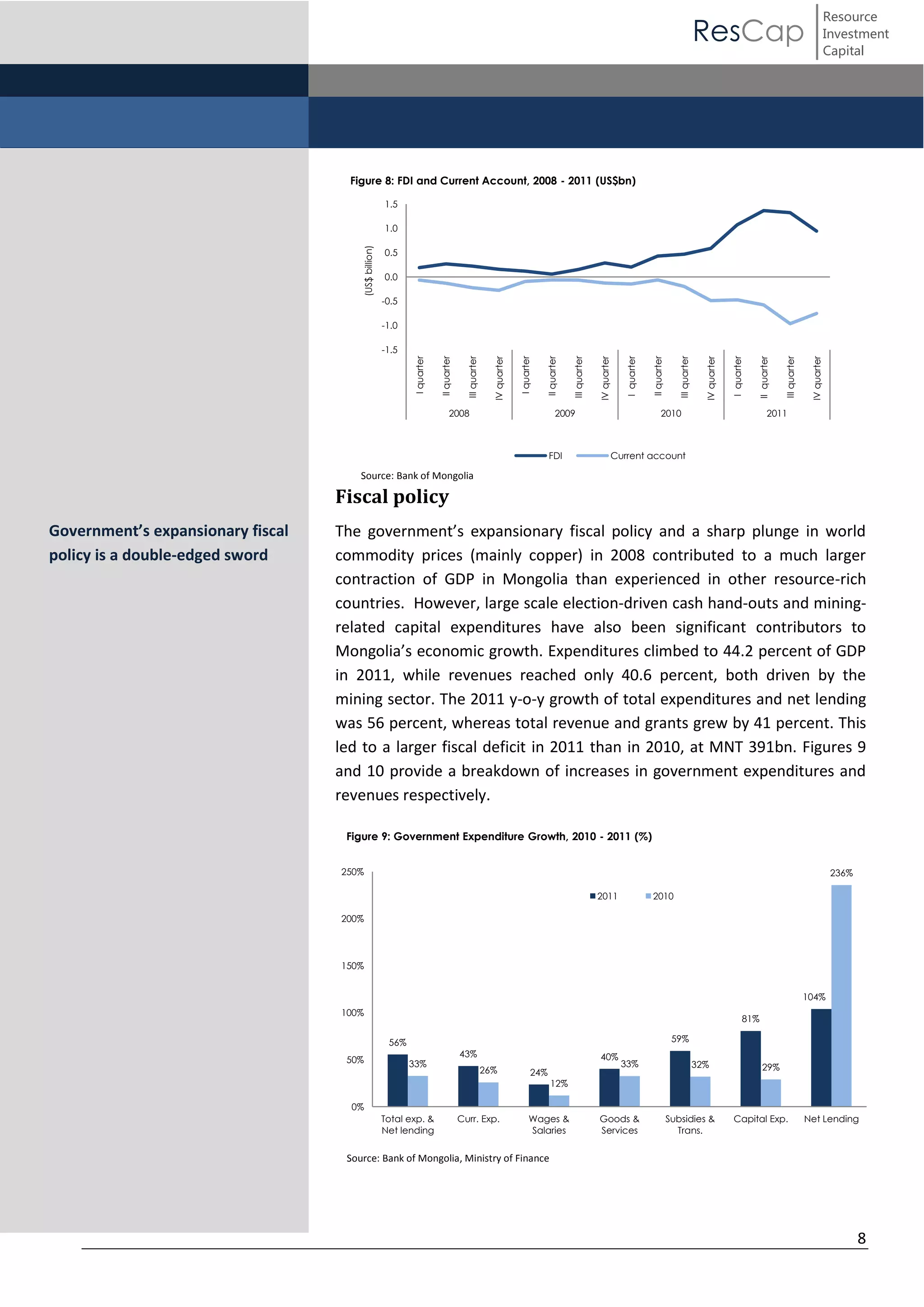 Rescap research a fundamental driven view of mongolia | PDF