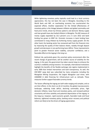 Rescap research a fundamental driven view of mongolia | PDF