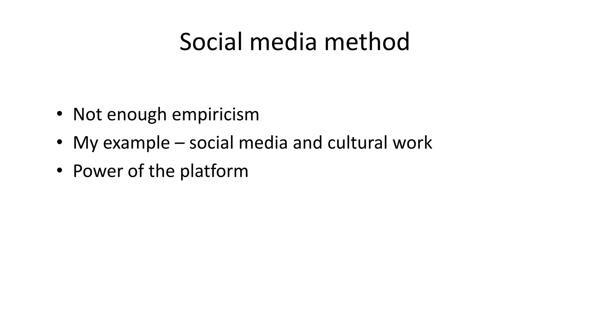 Karen Patel - Social Media Method | PPTX