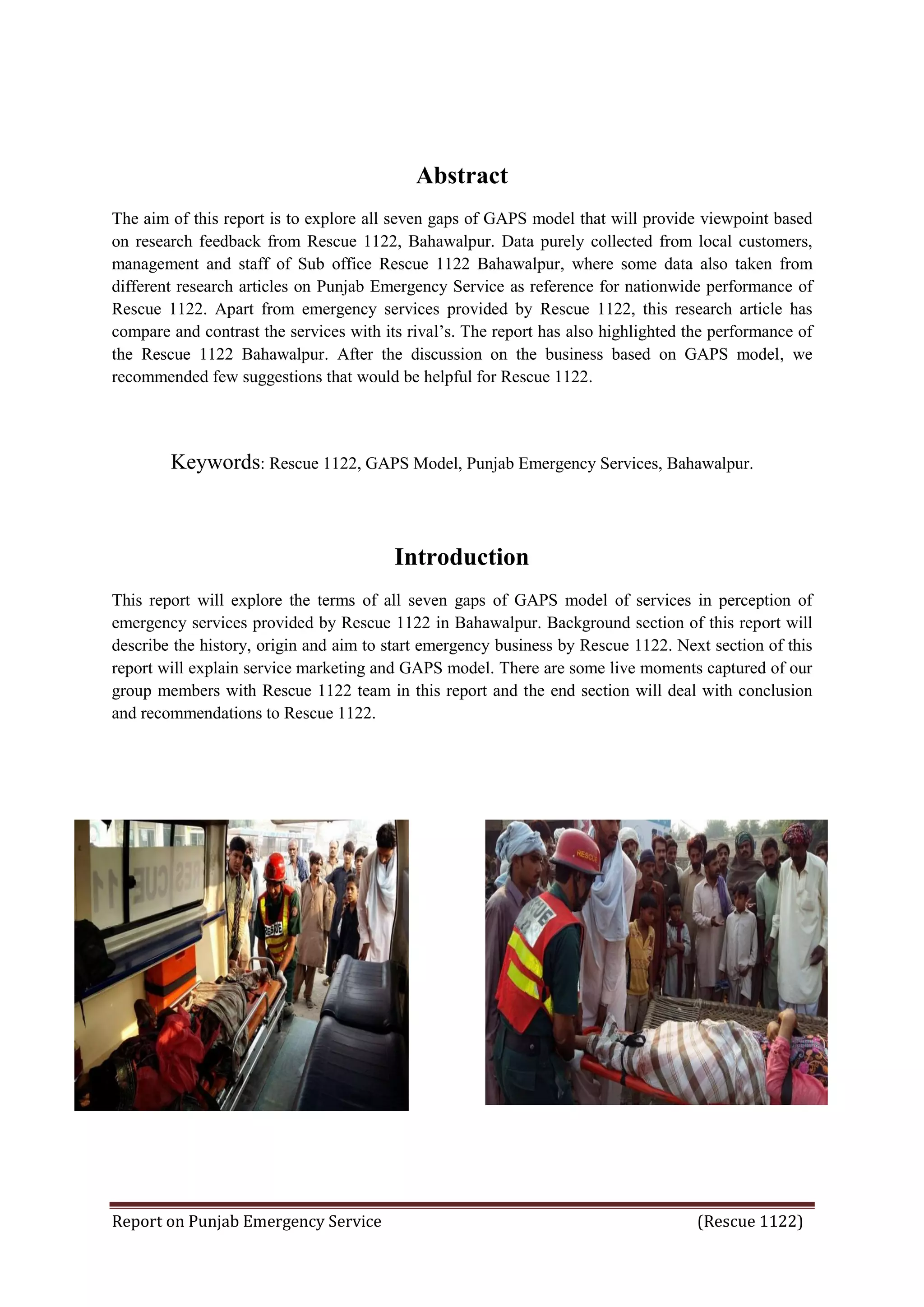 Rescue 1122 | PDF
