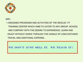 Rescue 177 mobile emergency safety unit | PPT