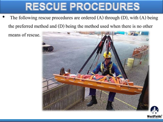 Rescue at heights westfields 2017 | PPTX | First Aid | Injuries