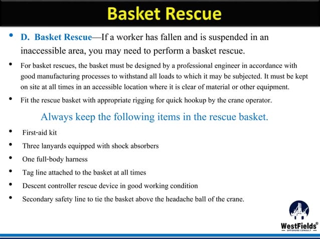 Rescue at heights westfields 2017 | PPTX | First Aid | Injuries